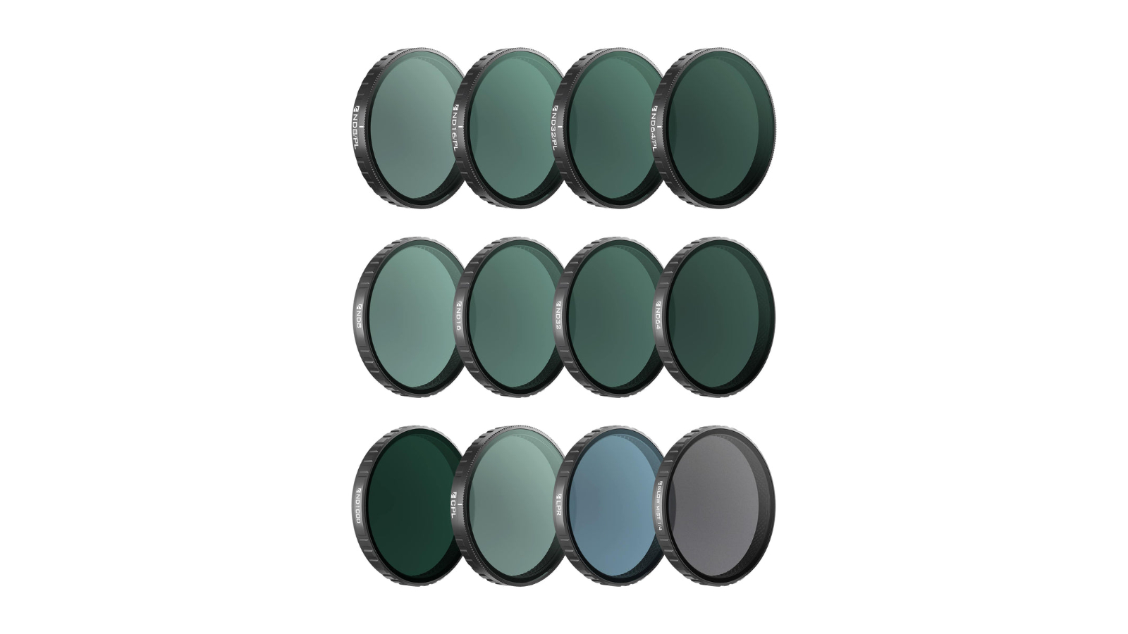 Freewell Pack of 12 Mega Filter Kit for DJI Osmo Action 6 | Harvey Norman