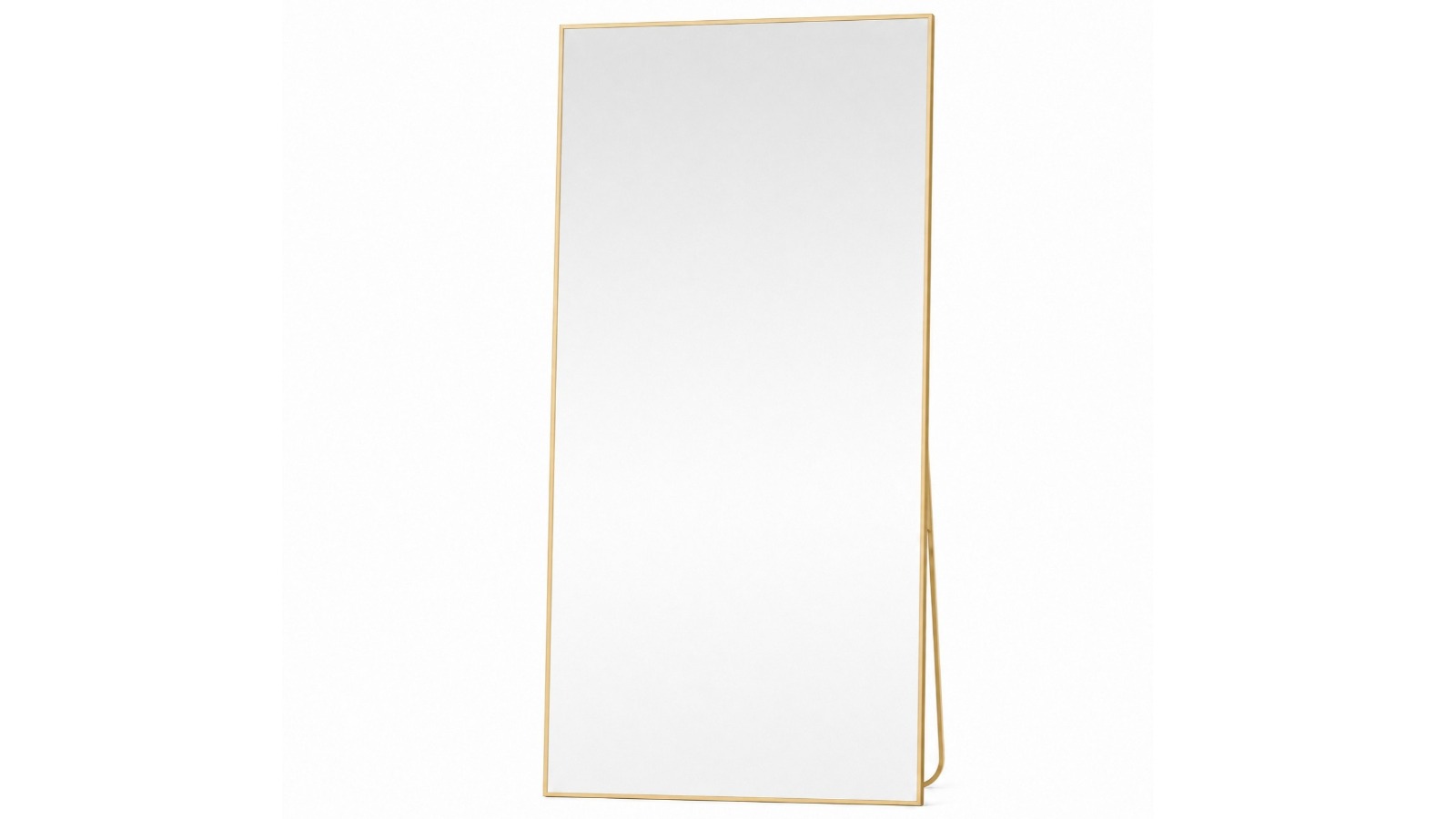 Oakory 193 x 86cm X-Large Full Length Rectangle Floor Standing Mirror ...