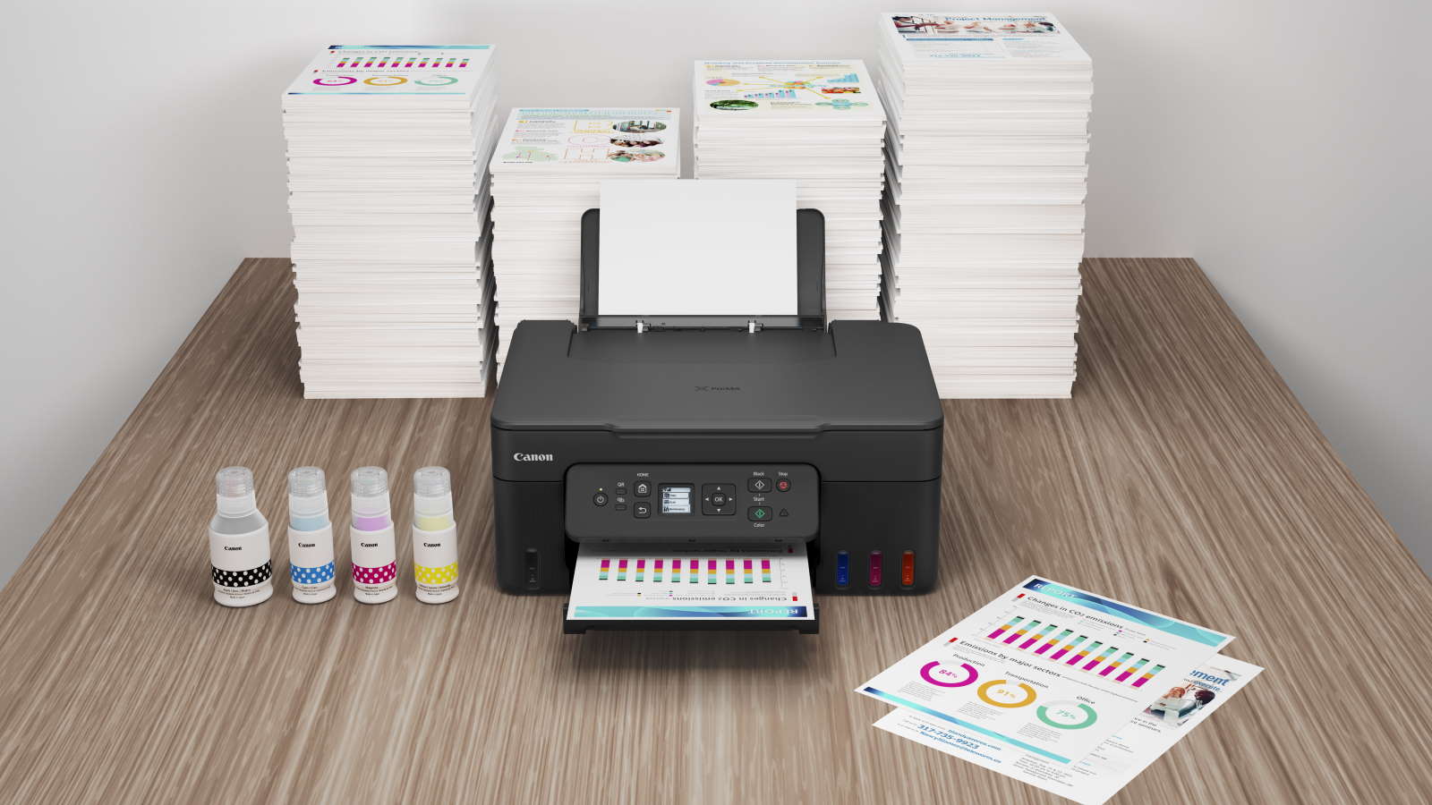Canon PIXMA G3680 MegaTank Colour Ink Tank Multi-Function Printer ...