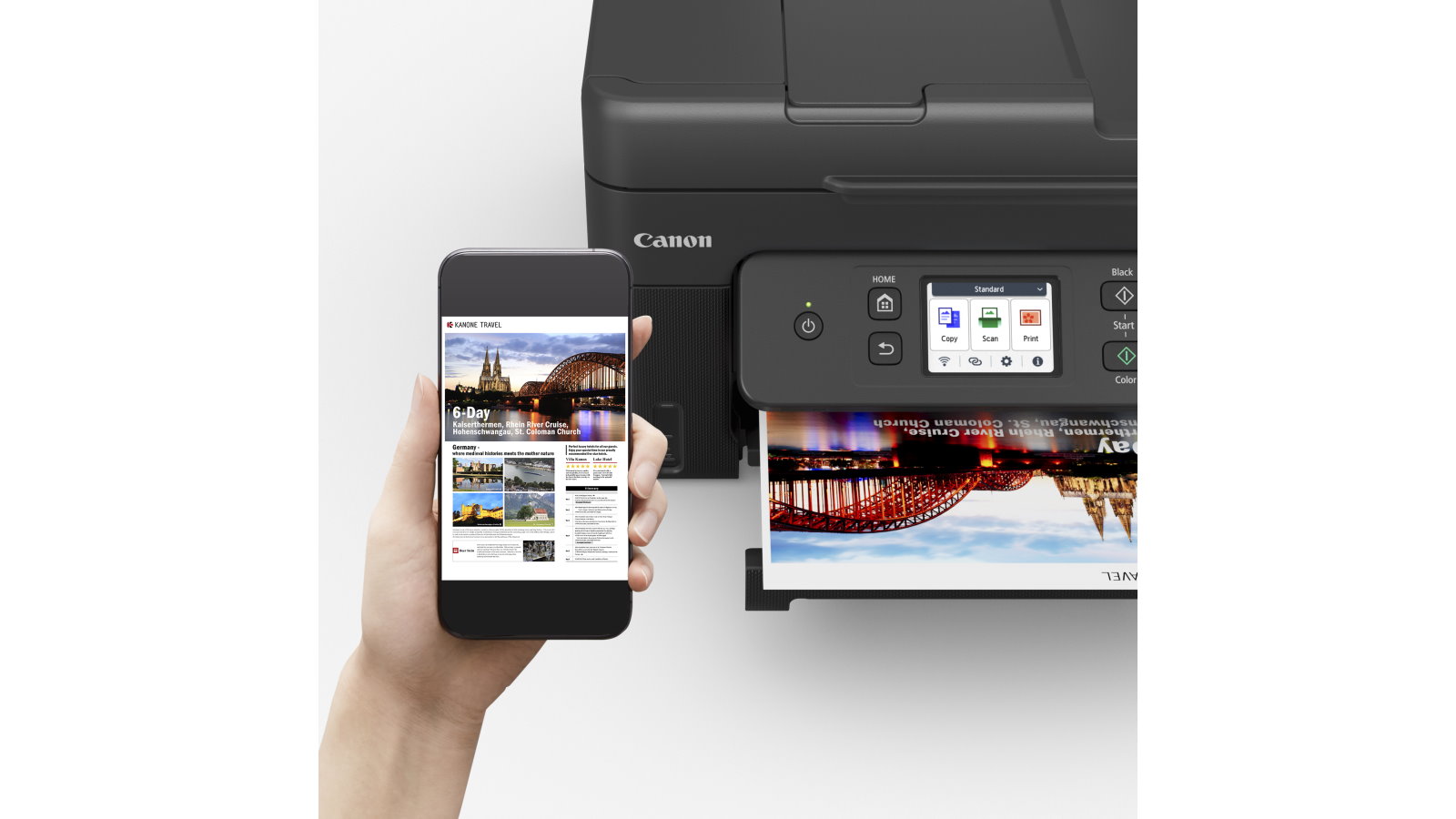 Canon PIXMA G4680 MegaTank Colour Ink Tank Multi-Function Printer ...