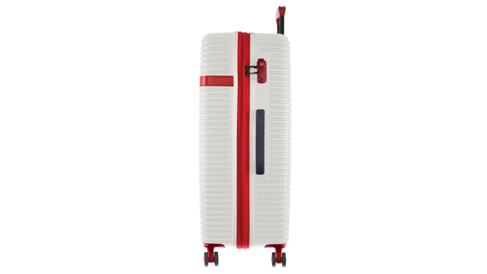 Gap 67cm Hard Shell 4-Wheel Suitcase - White | Harvey Norman