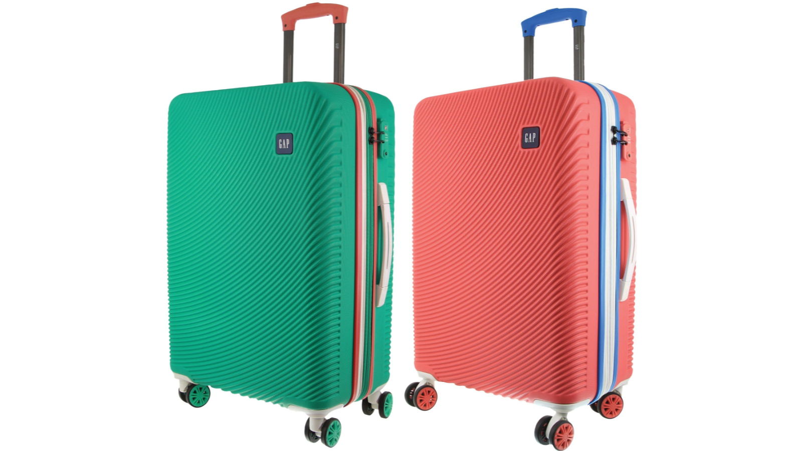 Gap 67cm Stripe Hard Shell Suitcase | Harvey Norman