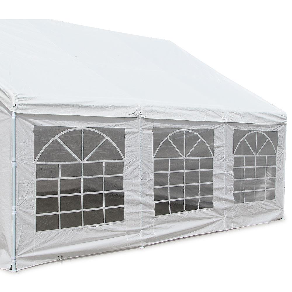 Wallaroo 6x6m Outdoor Event Marquee Tent - White | Harvey Norman