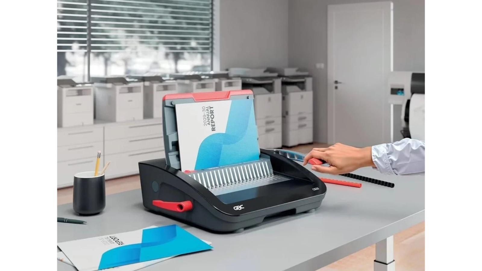 GBC CB20 Manual Comb Binding Machine | Harvey Norman