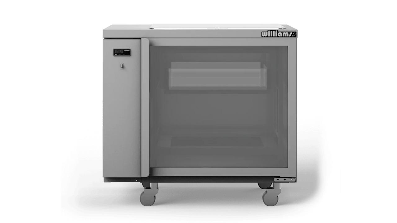 Williams Glass Door Remote Chiller with 2-Shelves - 50 x 50cm | Harvey ...