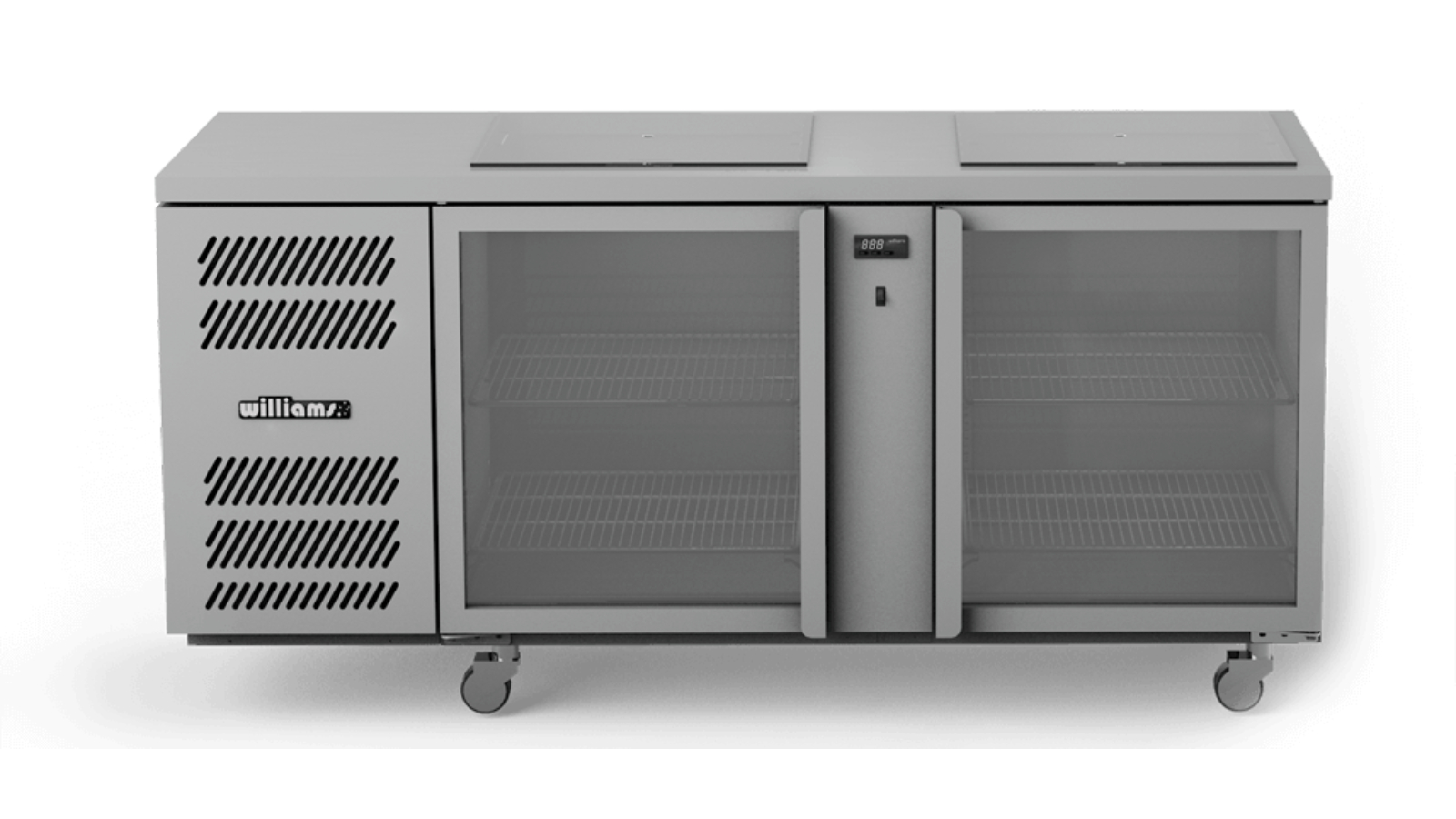 Williams 2-Door Spring Loaded Glass Chiller | Harvey Norman