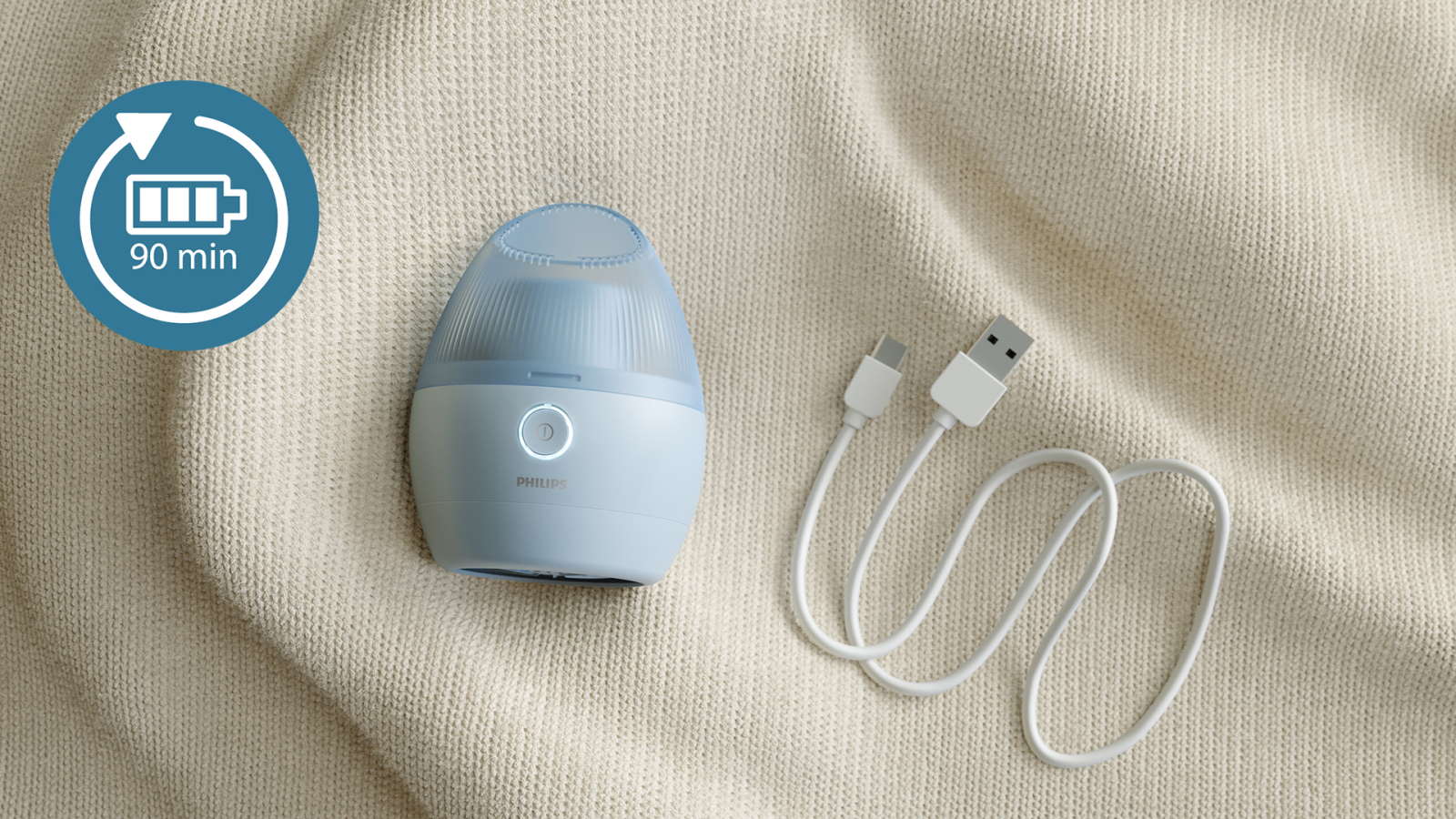 Philips USB Rechargeable Fabric Shaver | Harvey Norman