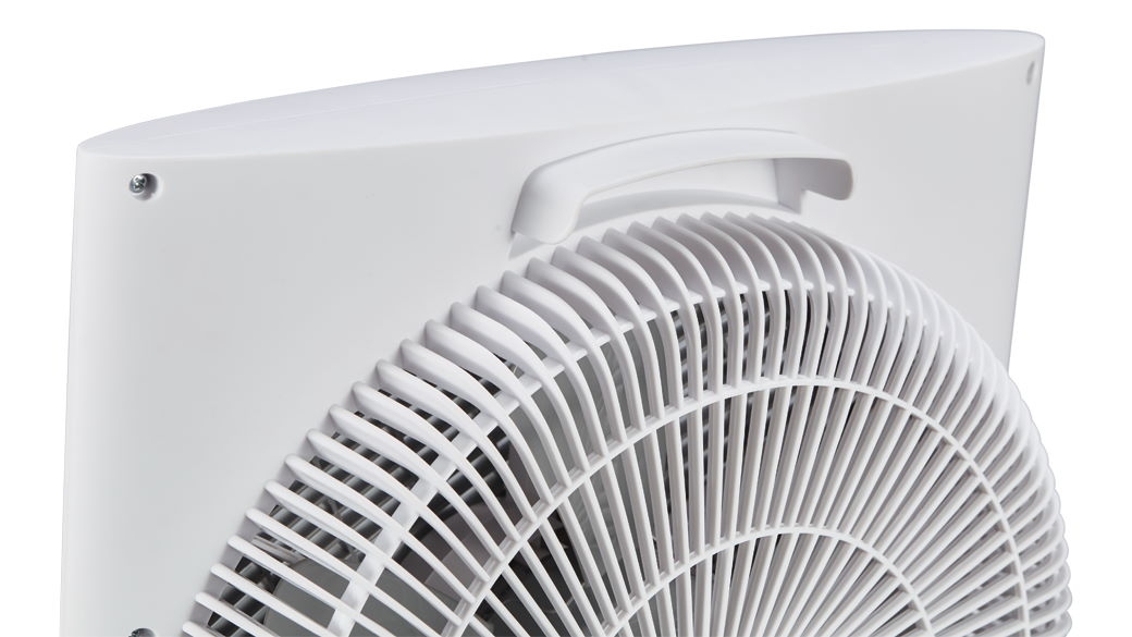 Goldair 30cm Box Fan with Remote - White/Grey | Harvey Norman
