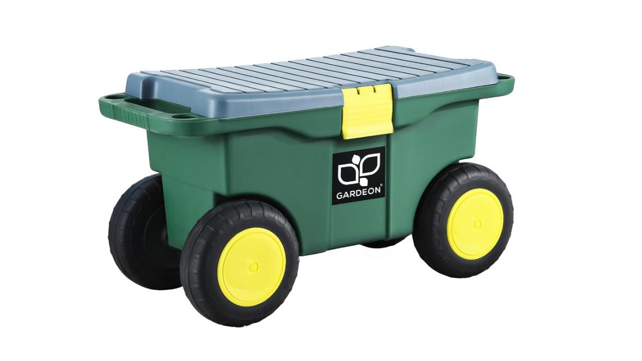 Gardeon 3 in 1 Garden Tool Storage Cart Green Harvey Norman