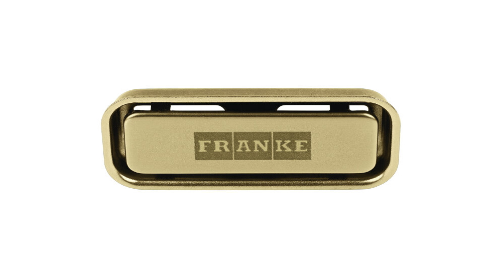 Franke Remote Waste Kit with Overflow and Push Button - Gold | Harvey ...
