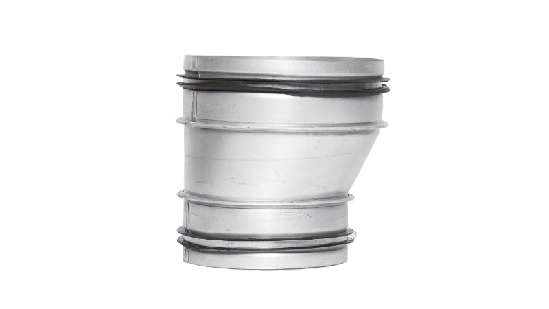 Sirius 12.5/15cm Galvanised Steel Offset Duct Reducer | Harvey Norman