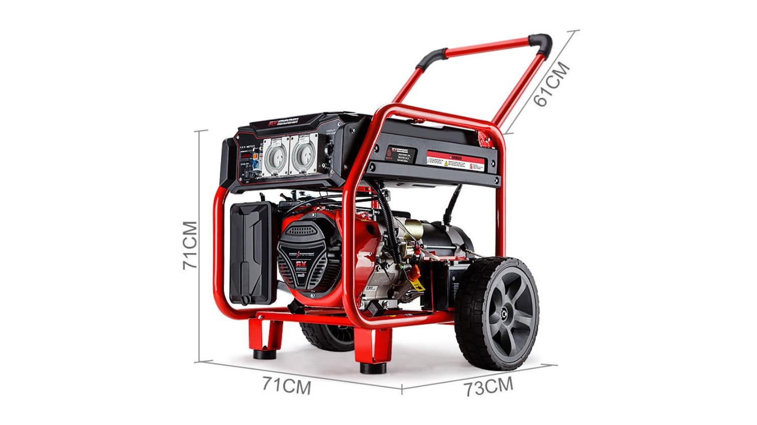 Genpower Portable Petrol Generator 8.4kW Max 6kW Rated Single Phase ...