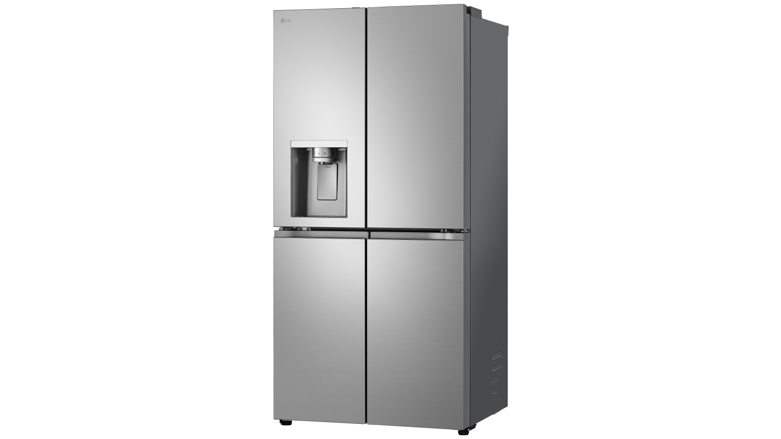LG 506L Slim French Door Fridge with Ice & Water Dispenser - Stainless ...