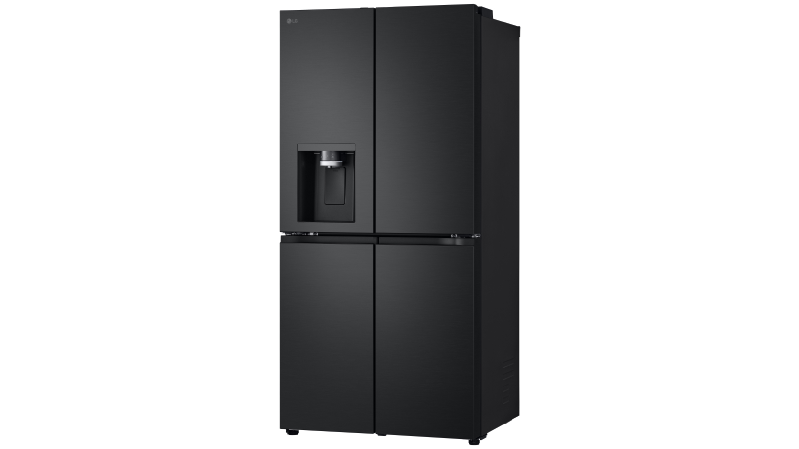 LG 506L Slim French Door Fridge with Non-Plumbed Ice & Water Dispenser ...
