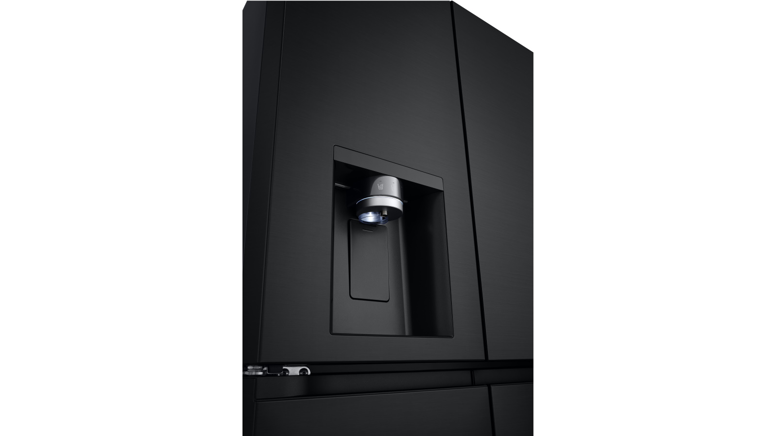 LG 506L Slim French Door Fridge with Non-Plumbed Ice & Water Dispenser ...