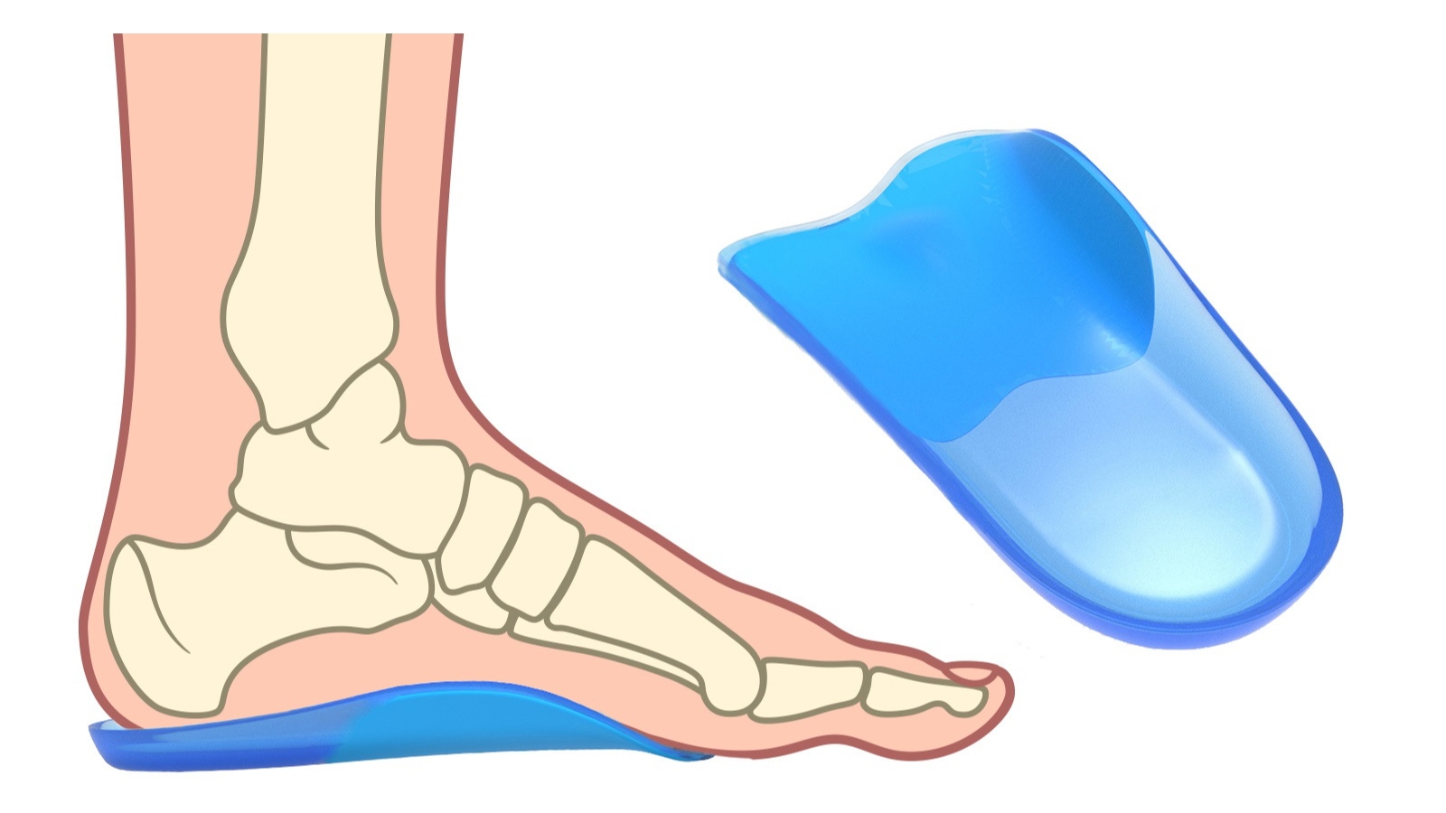 Bibal Gel Half Insoles Shoe Inserts 2 Piece - Small | Harvey Norman