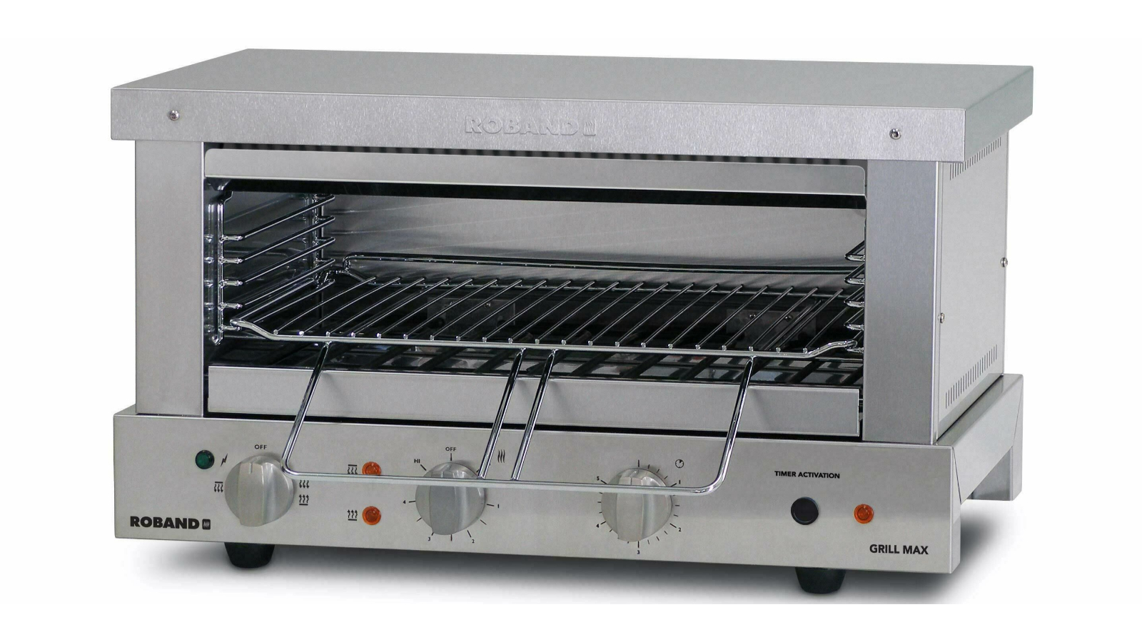 Roband 8 Slice Wide-Mouth Grill Max Toaster | Harvey Norman