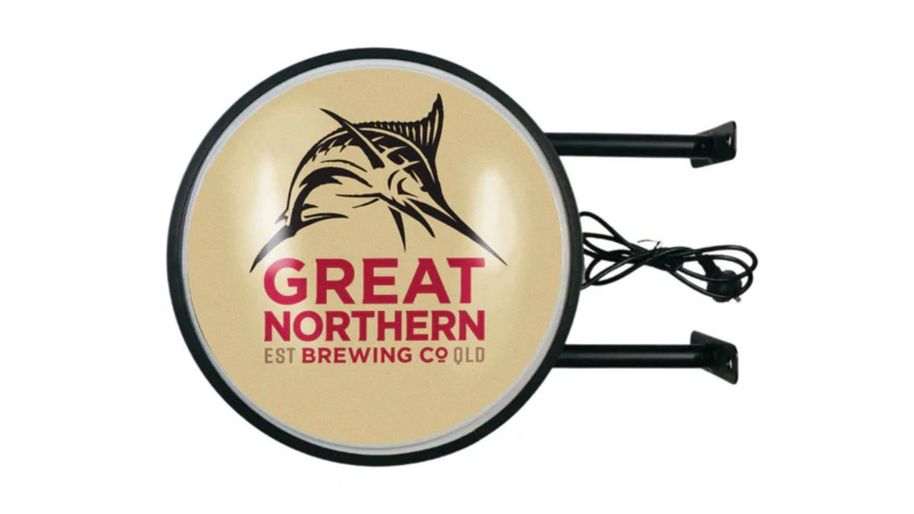 A Man and His Cave Great Northern Original Co Brewing Beer Bar LED ...