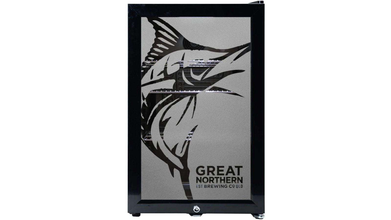 Man Cave Original Great Northern Glass Door Bar Fridge with Cool ...