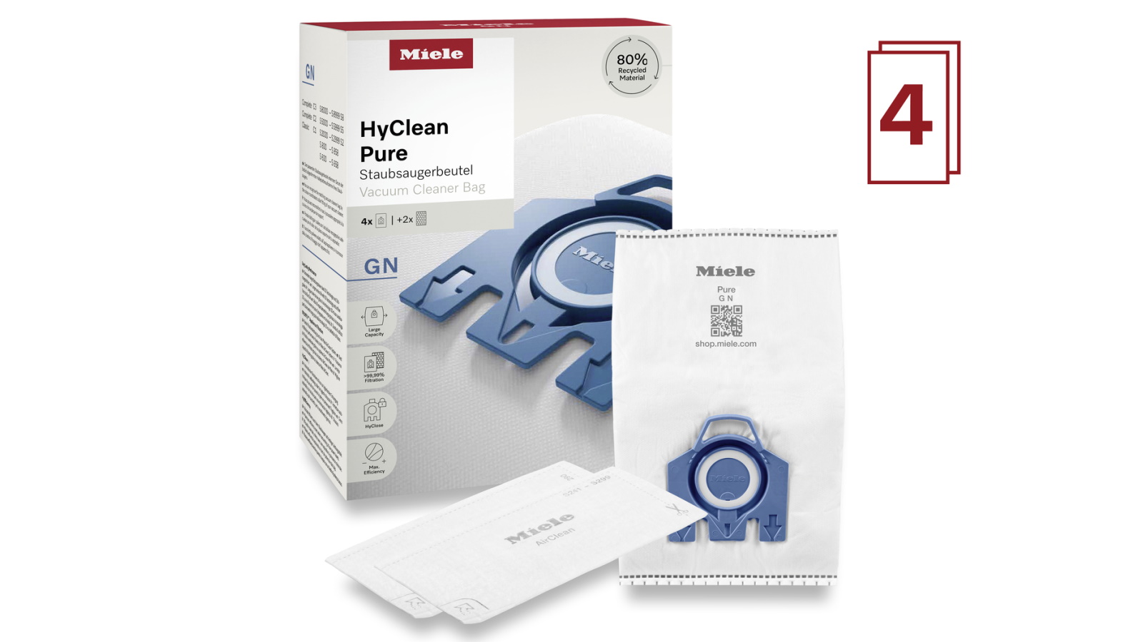 Miele HyClean Pure GN Vacuum Cleaner Bag | Harvey Norman