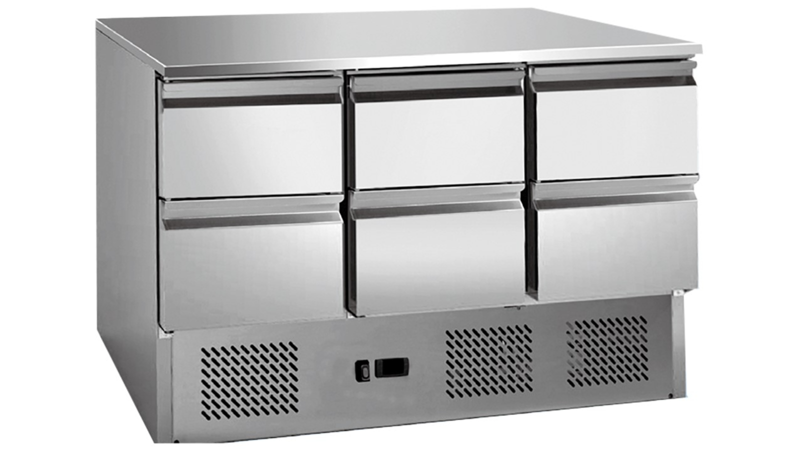 Thermaster Commercial Temperate 6-Drawer S/S Benchtop Fridge | Harvey ...