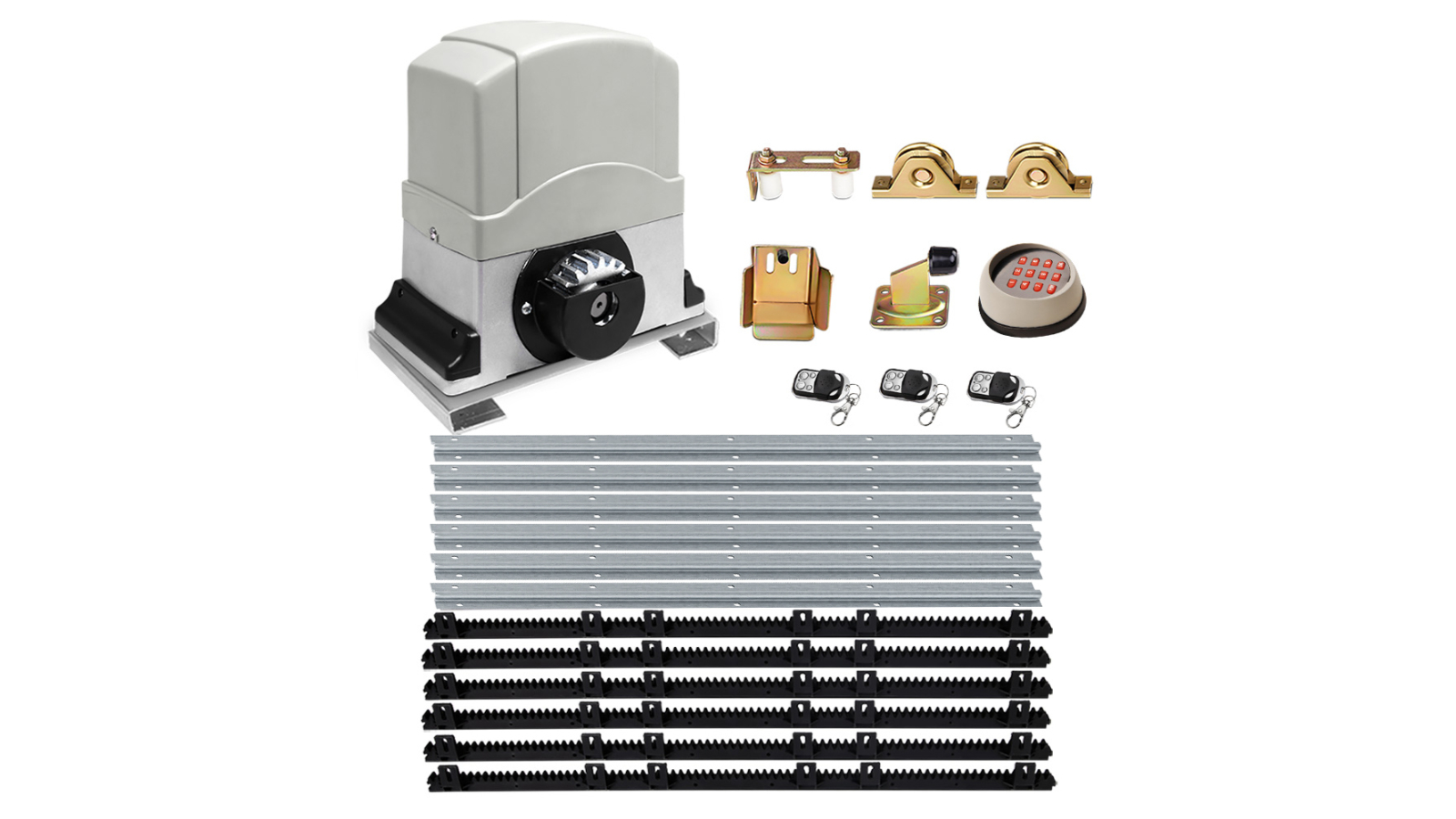 LockMaster Electric Sliding Gate Opener Hardware Kit | Harvey Norman