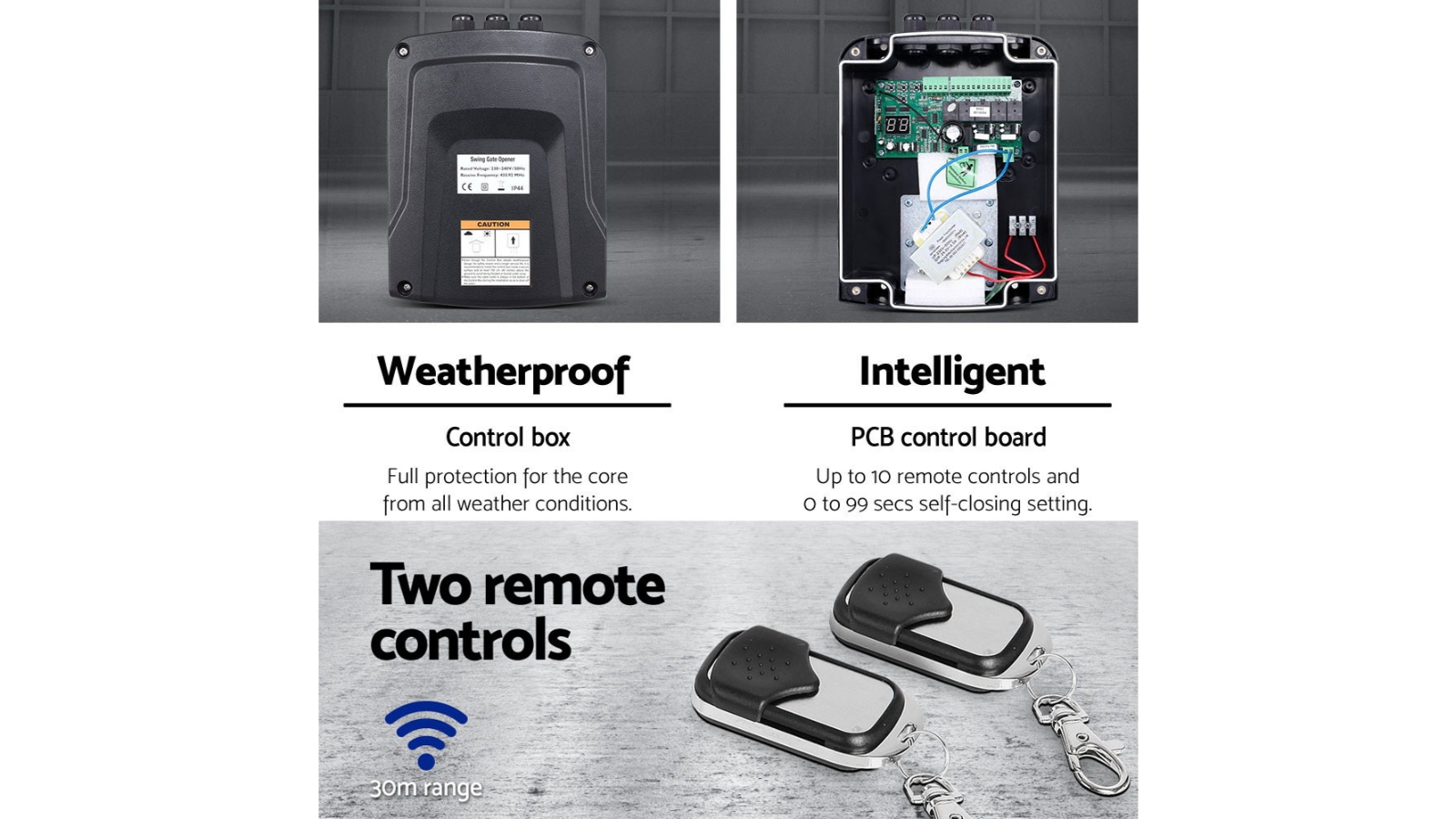 LockMaster Swing Gate Electric Opener | Harvey Norman