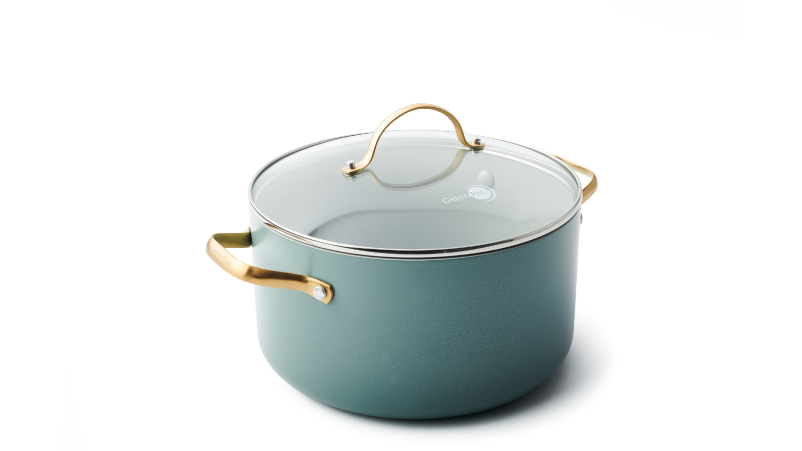GreenPan 6 Piece Padova Cookware Set - Smokey Sky Blue | Harvey Norman