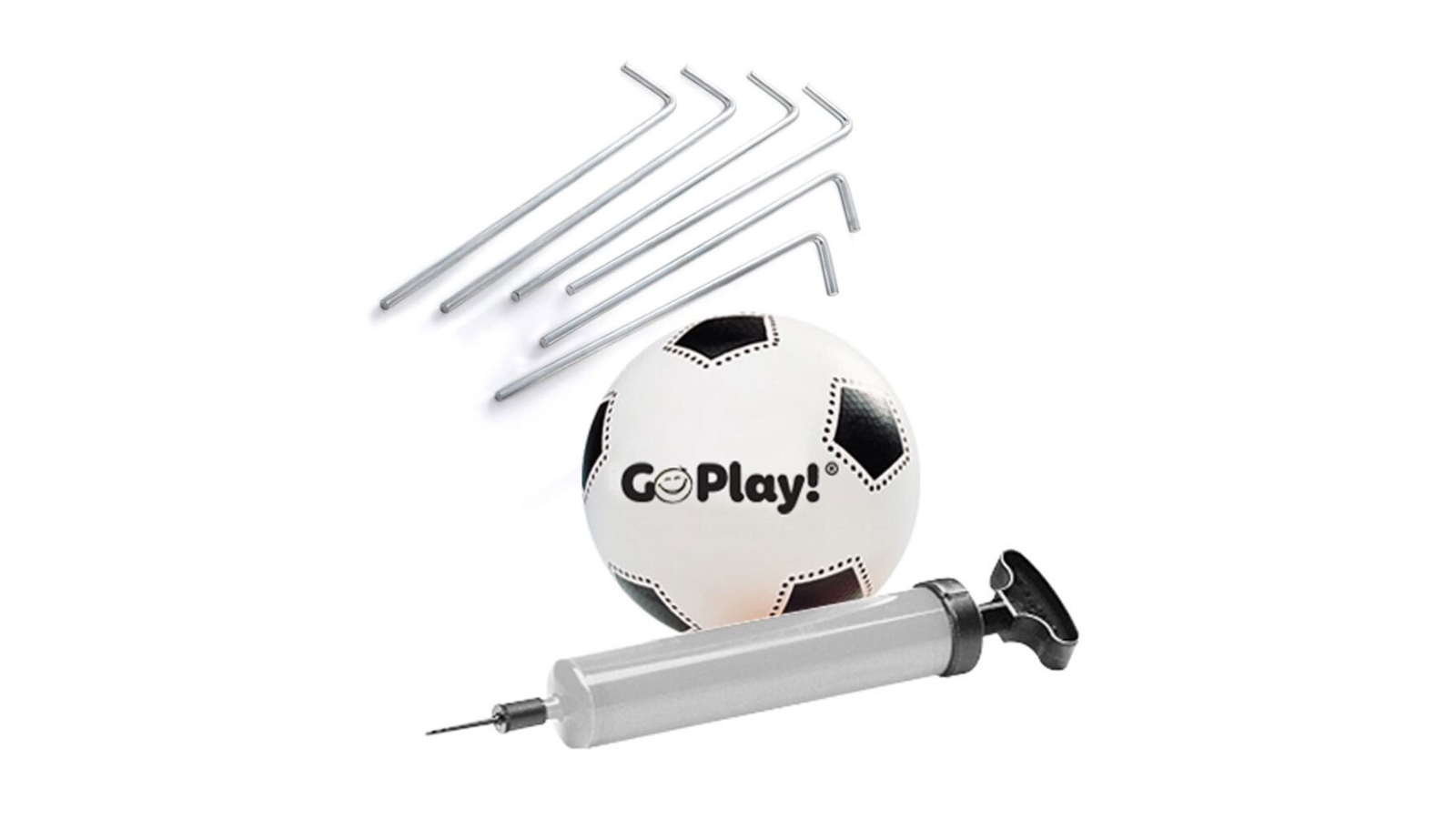 Go Play 182cm Kids 2-in-1 Soccer Goal Post Game | Harvey Norman