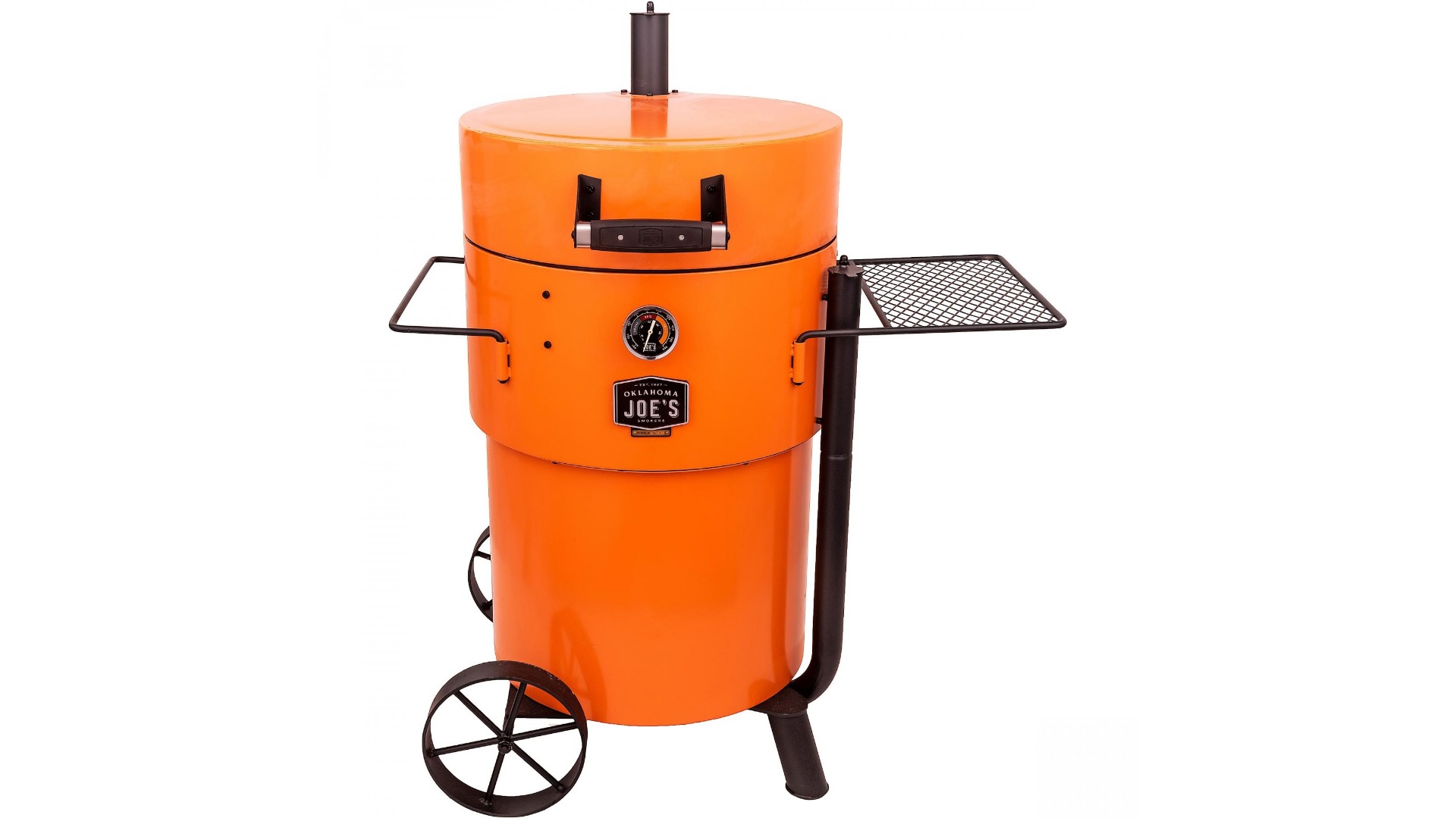 Oklahoma Joe's Bronco Pro Drum Smoker and Grill | Harvey Norman