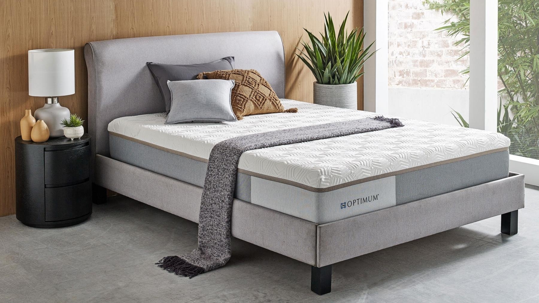 Sealy Optimum Linear Firm Mattress - Super King | Harvey Norman