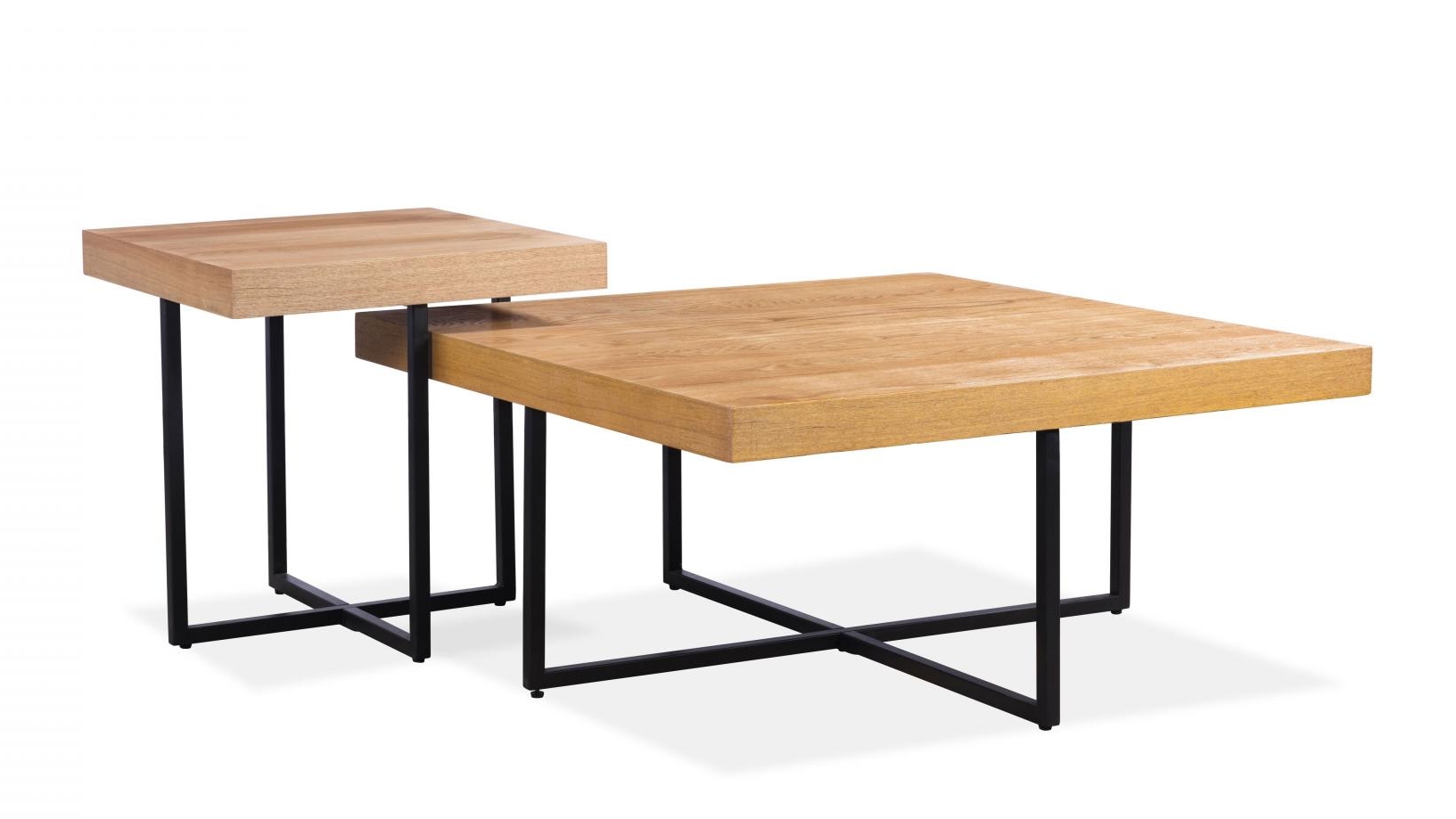 Boston 2-Piece Square Coffee Table Set | Harvey Norman