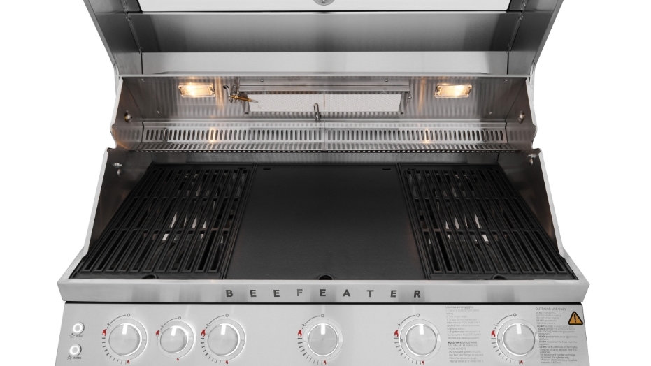 BeefEater 7000 Premium 5-Burner Built-In BBQ - Stainless Steel | Harvey ...
