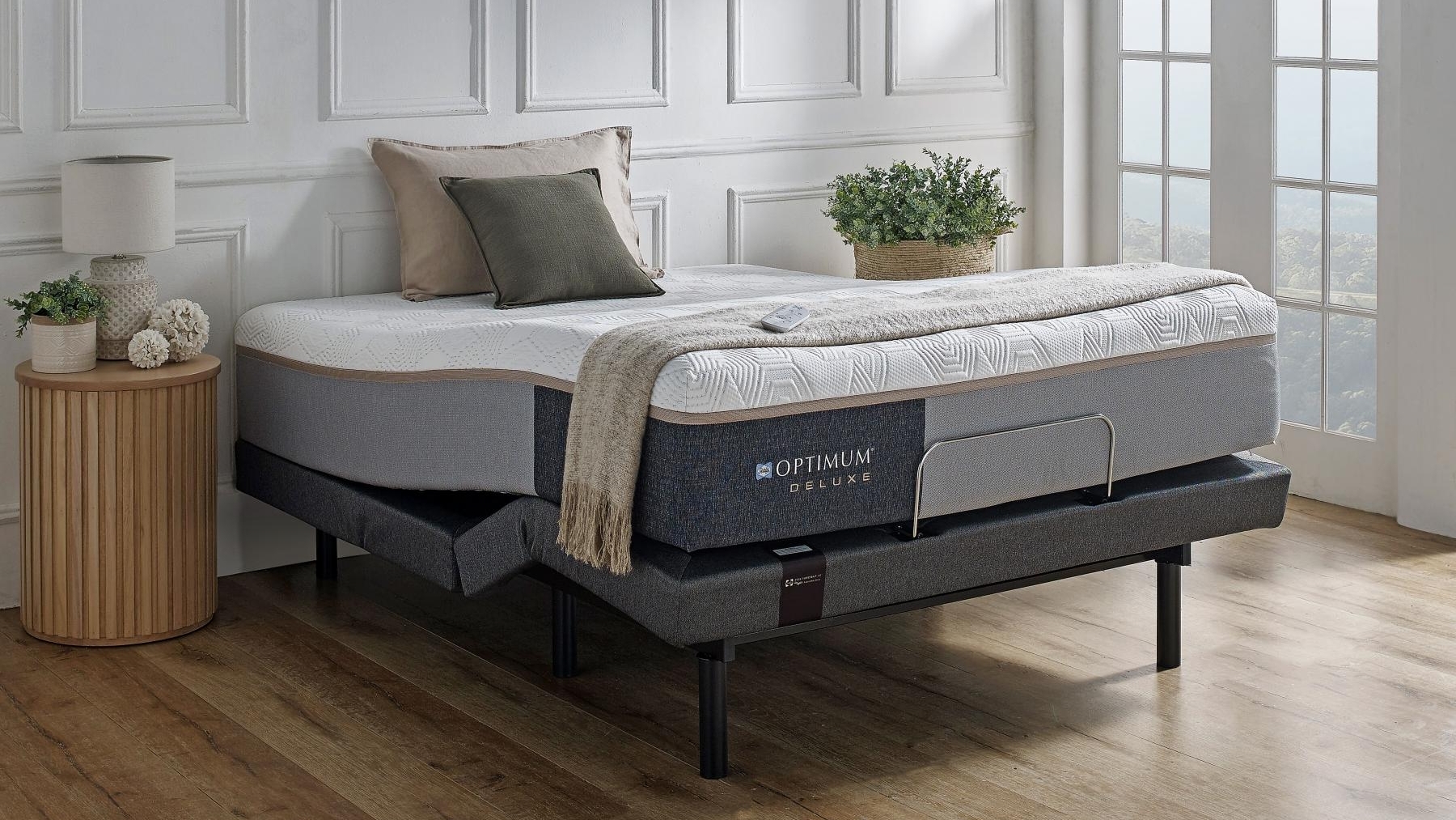 Sealy Optimum Linear Deluxe Soft Mattress - Queen | Harvey Norman