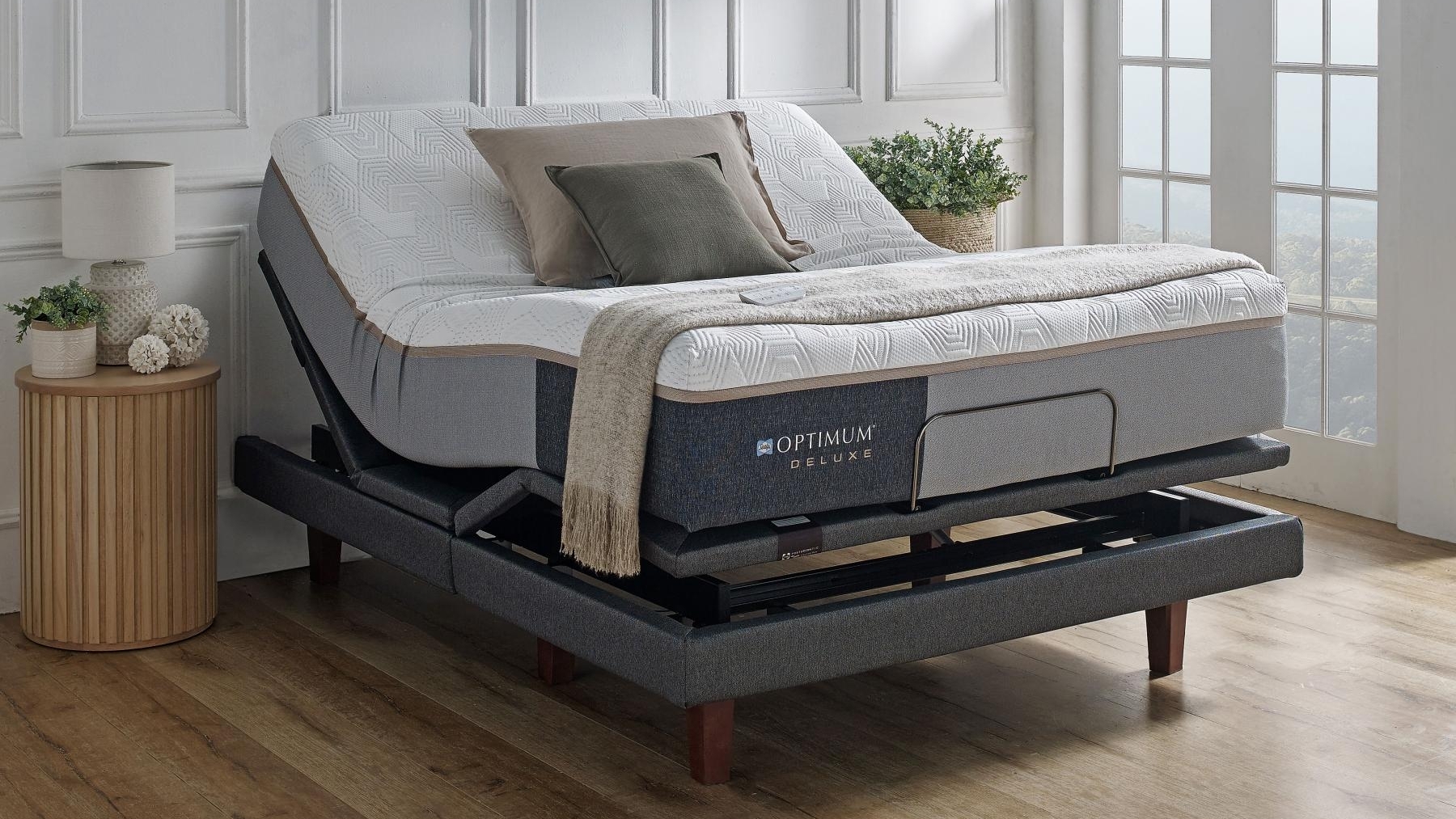 Sealy Optimum Linear Deluxe Soft Mattress - Super King | Harvey Norman