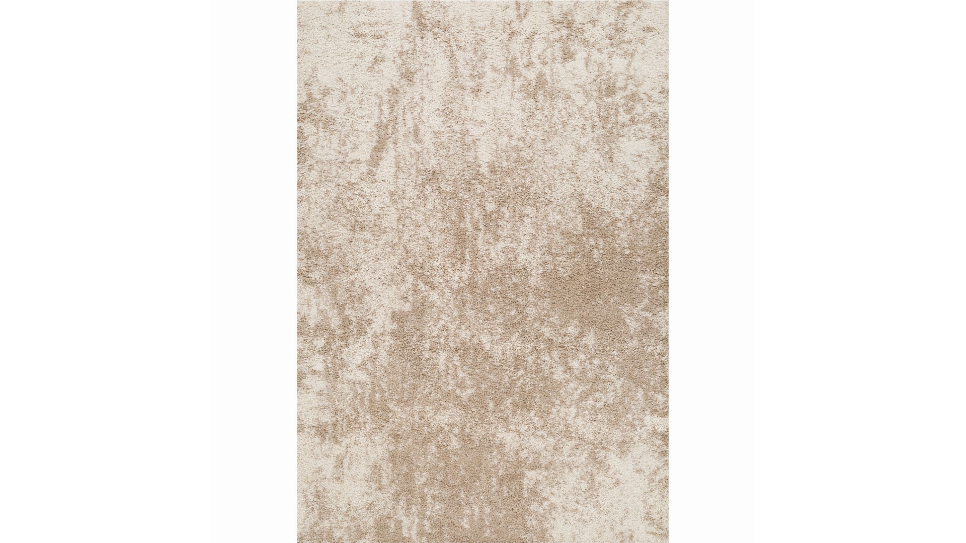 James Shag Mottled Beige Brown Rug - Large | Harvey Norman