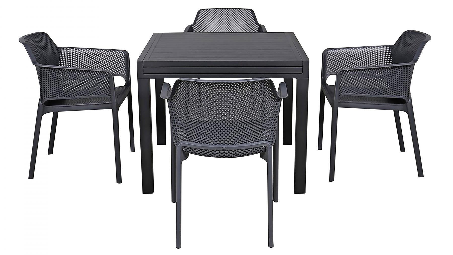 Civic 5-Piece Outdoor Extension Dining Setting | Harvey Norman