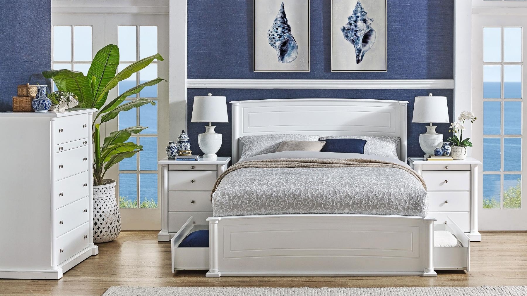 Hartley 2-Drawer Bed | Harvey Norman
