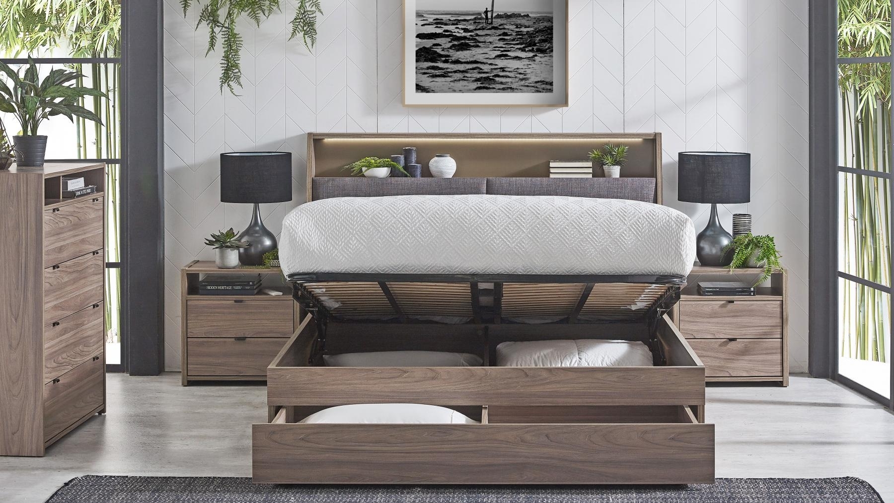 Torquay Gaslift Bed | Harvey Norman