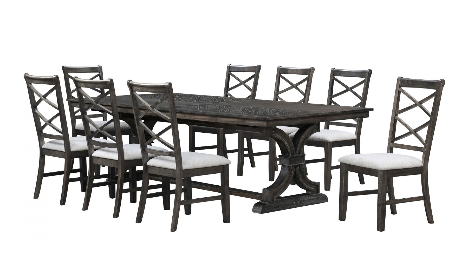 Lockwood 9-Piece Extension Dining Setting | Harvey Norman