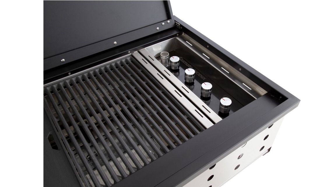 Gasmate Phoenix 4-Burner Built-In BBQ - LPG | Harvey Norman
