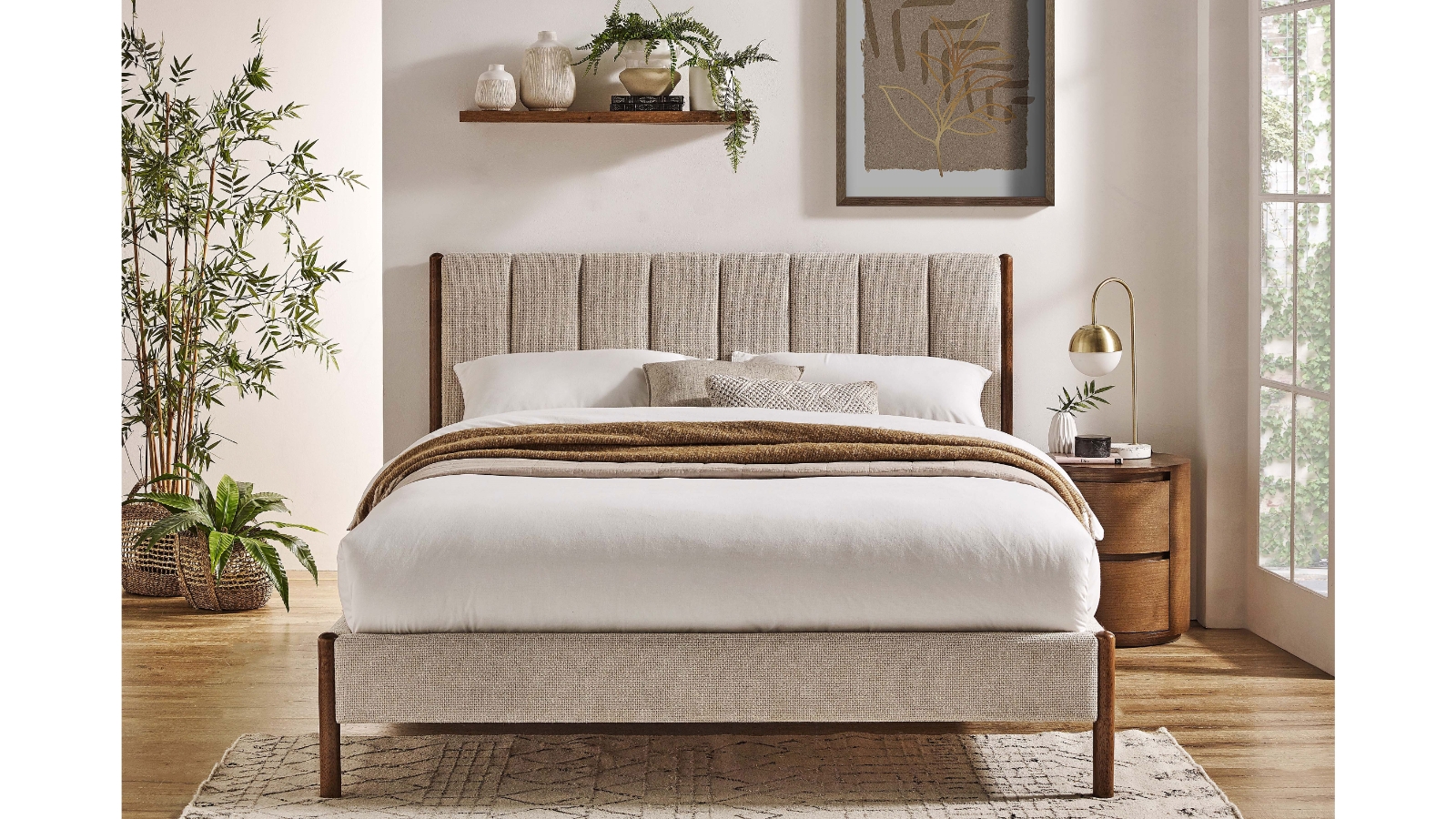 Benton Bed - Queen | Harvey Norman