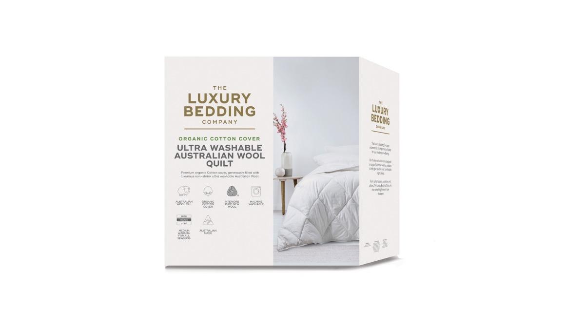 The Luxury Bedding Company Organic Cotton Quilt | Harvey Norman
