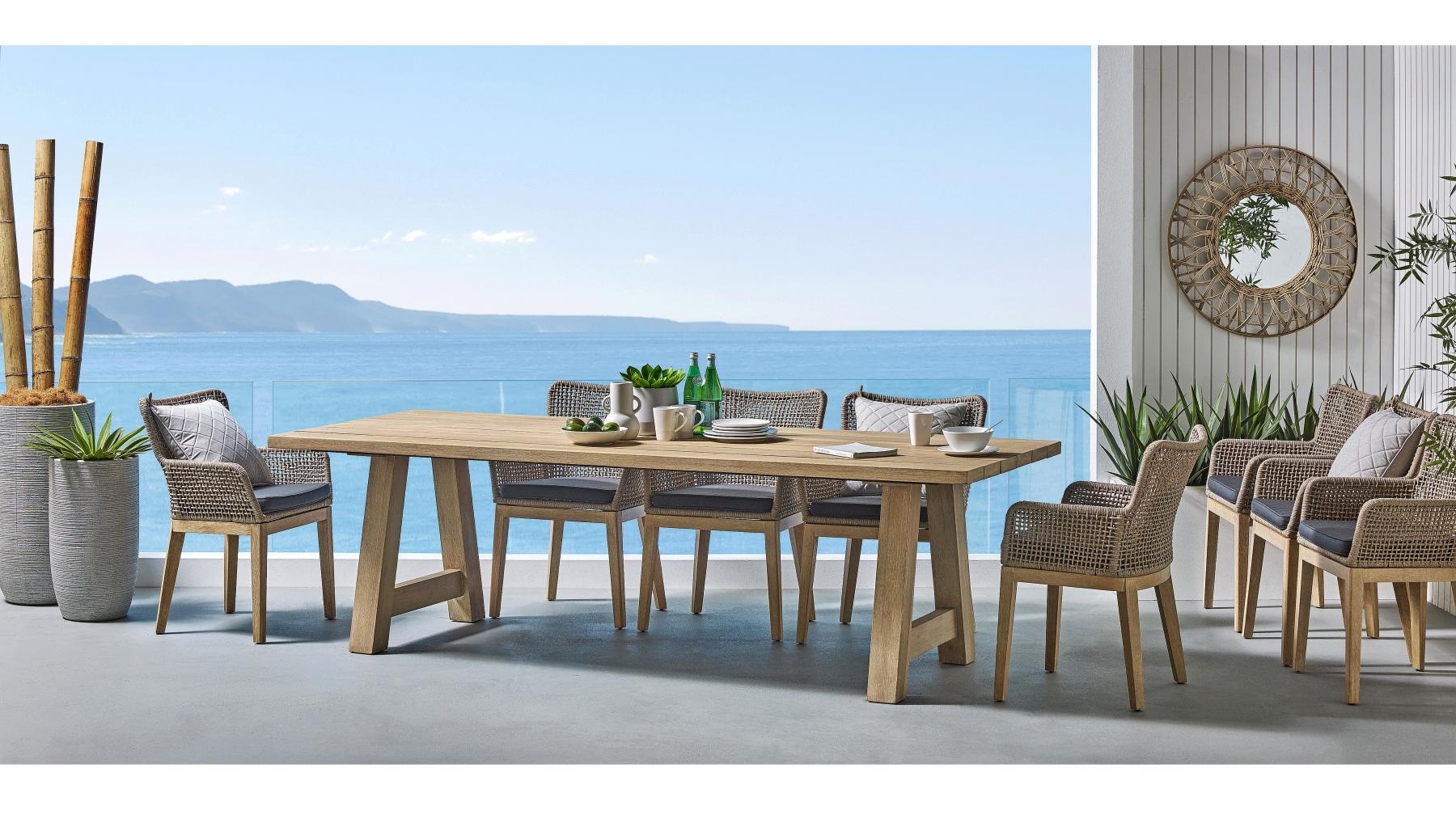 Panama Outdoor Dining Table | Harvey Norman