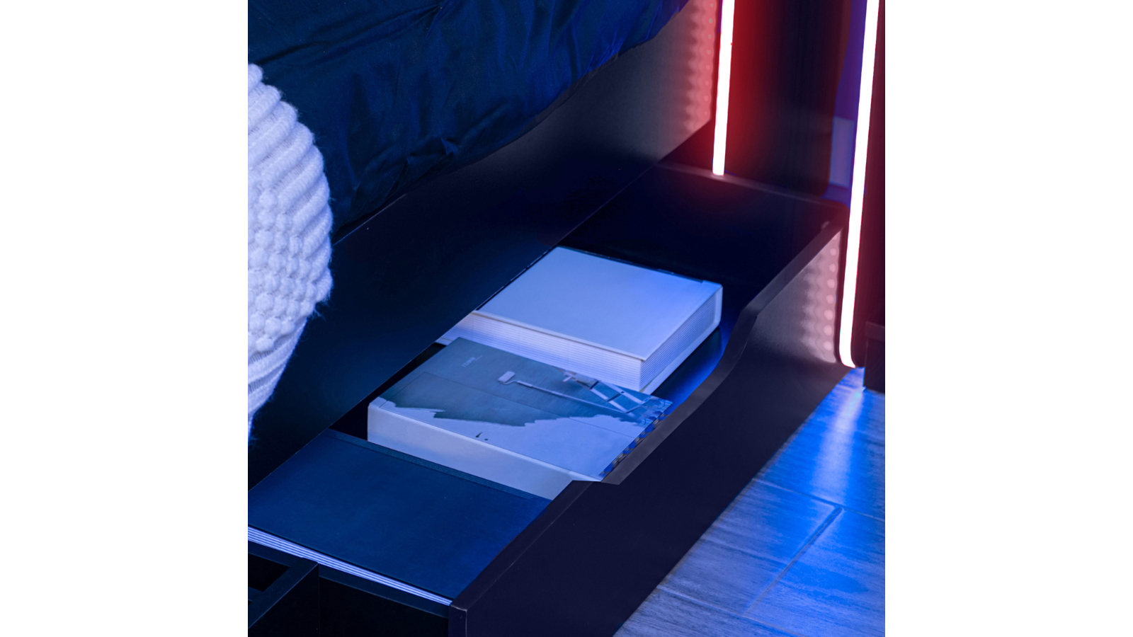 X Rocker Electra 2 - Drawer King Single Bed | Harvey Norman