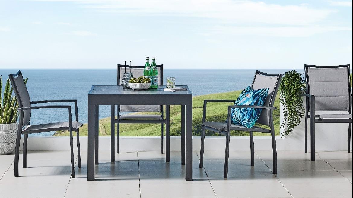 Metro Outdoor Extension Dining Setting | Harvey Norman