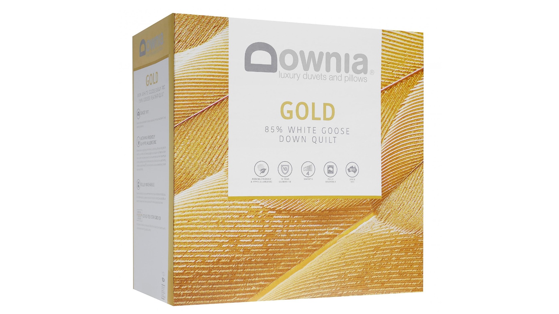 Downia Gold Goose Down Quilt - Single | Harvey Norman