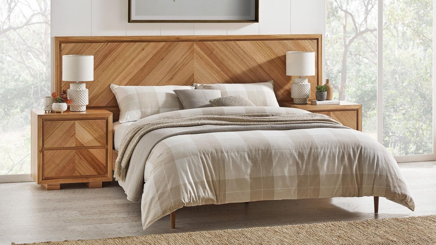 Anglesea 3 Piece Extended Bedhead Suite Harvey Norman