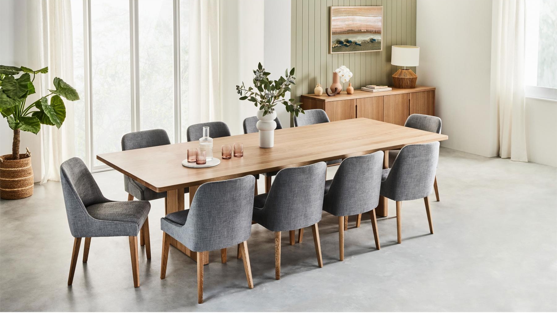 Arabella Rectangular Dining Table | Harvey Norman