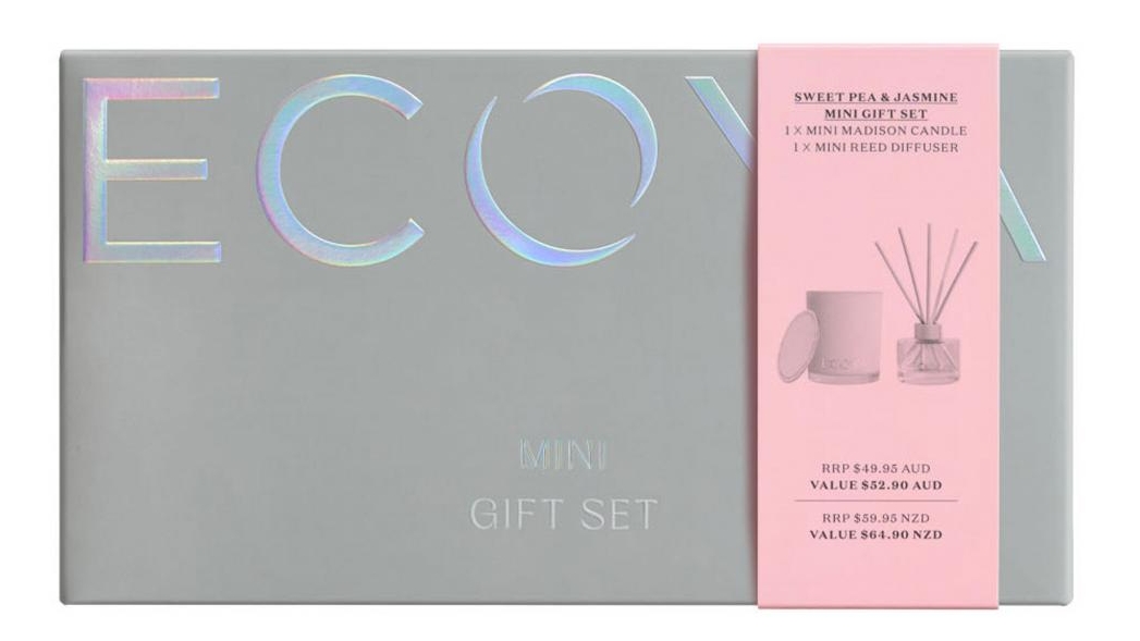 Ecoya Sweet Pea and Jasmine Mini Gift Set | Harvey Norman